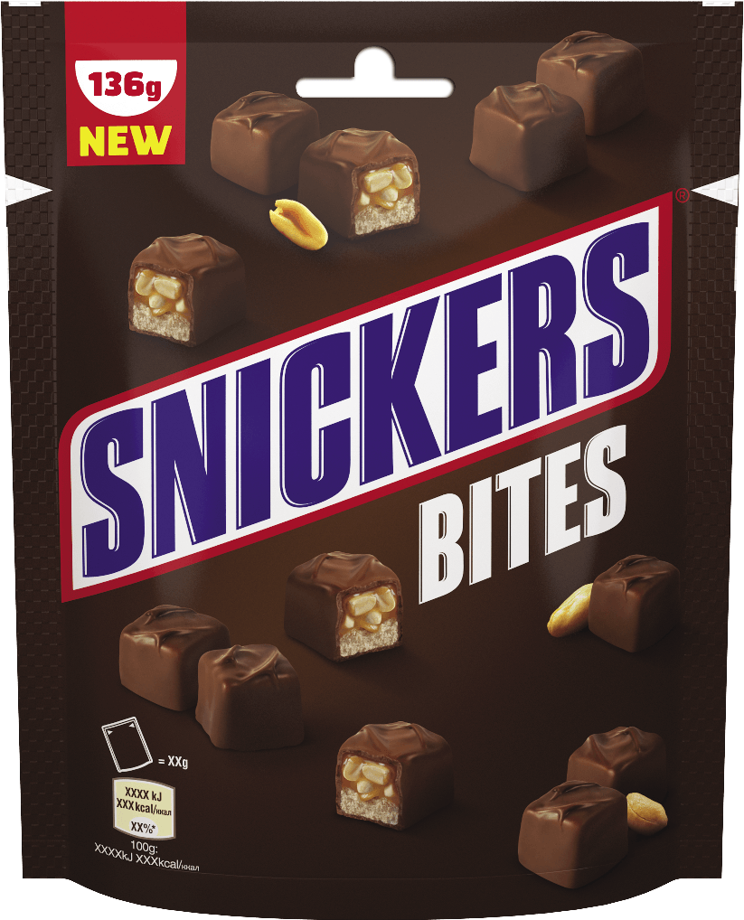 Snickers Bites / Twix Bites / Mars Bites - Trademagazin