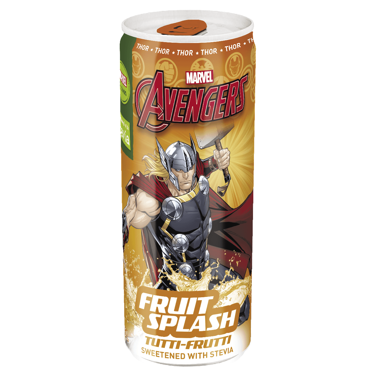 Avengers Fruit Splash soft drink - Trademagazin