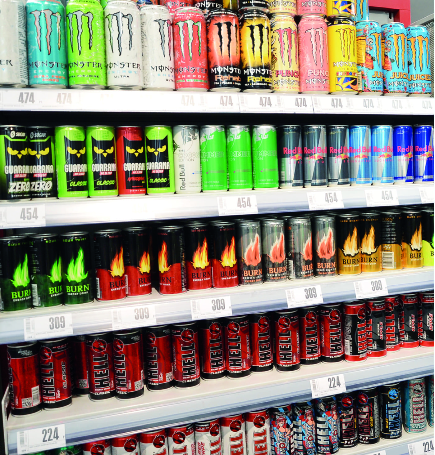 Nébih: labeling problems were found with energy drinks - Trademagazin