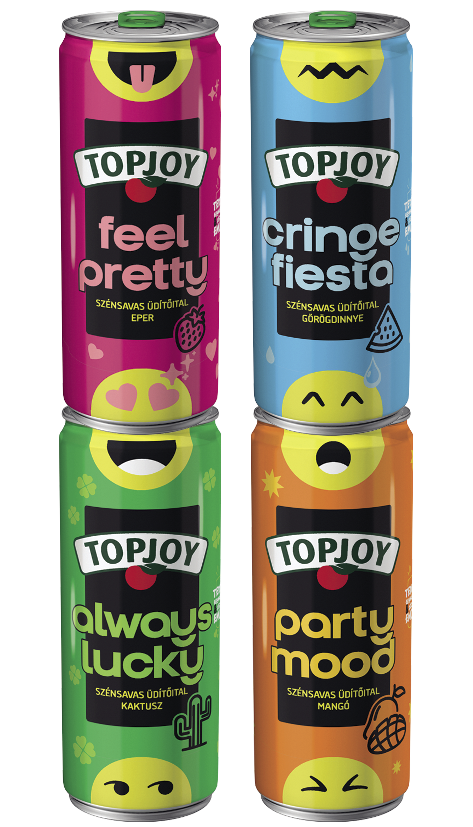 Alu-canned Topjoy CSD - Trademagazin