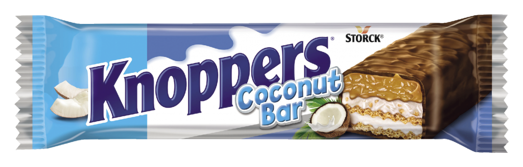 Knoppers Peanut Bar & Knoppers Coconut Bar - Trade magazin
