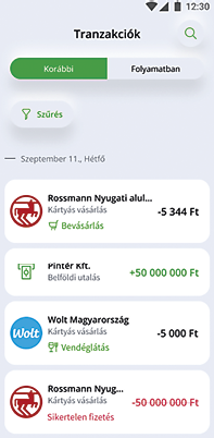 Even more transaction data in the new OTP MobilBank - Trademagazin