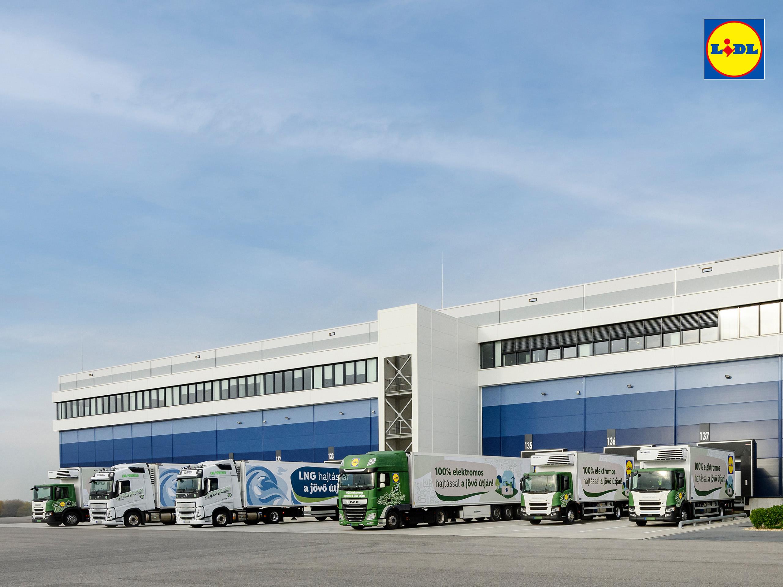 Unique truck fleet at Lidl - Trademagazin