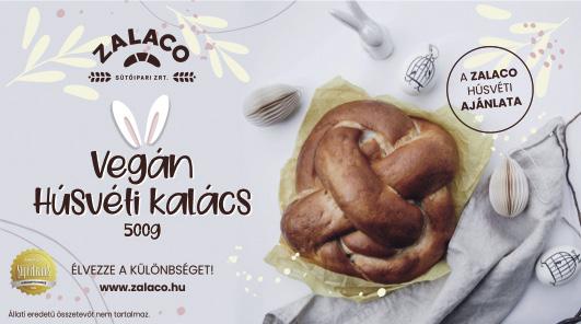 Zalaco Vegan Easter Kalács sweetbread - Trademagazin
