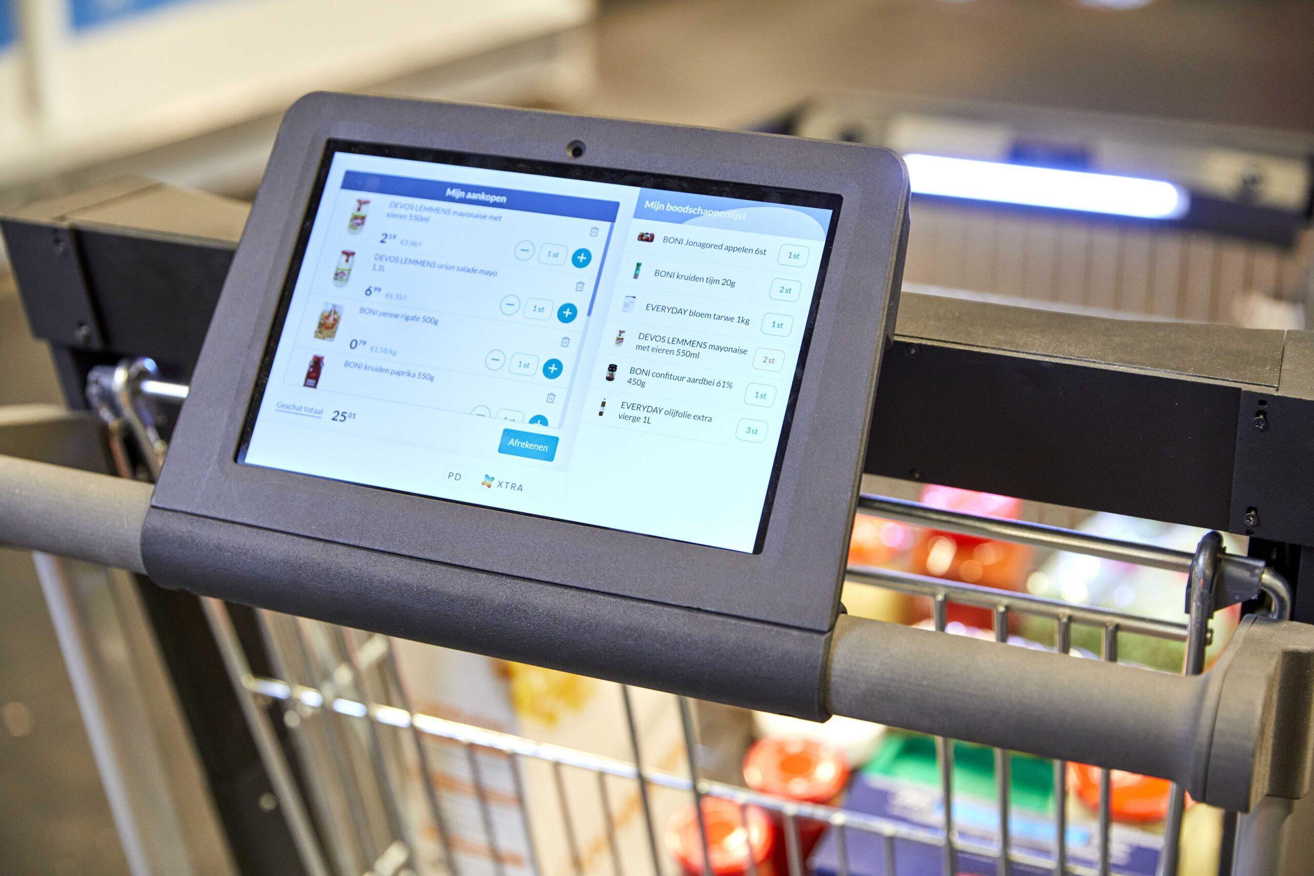Colruyt trials smart shopping trolley - Trademagazin