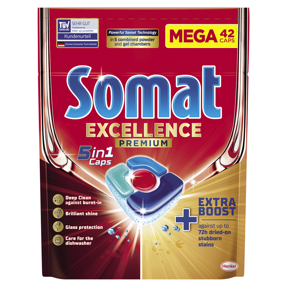 Somat 5in1 dishwasher capsule - Trademagazin