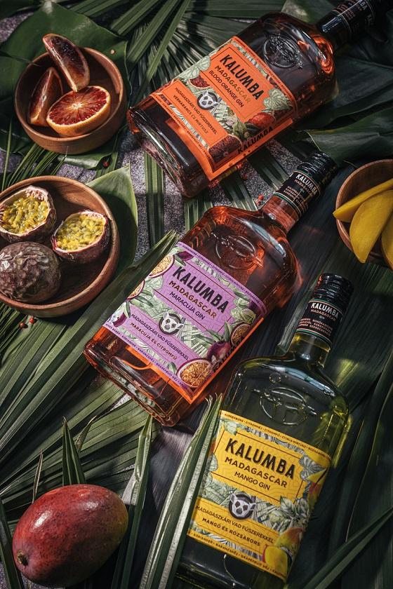 The Kalumba Madagascar gin family is enriched with an exotic taste ...