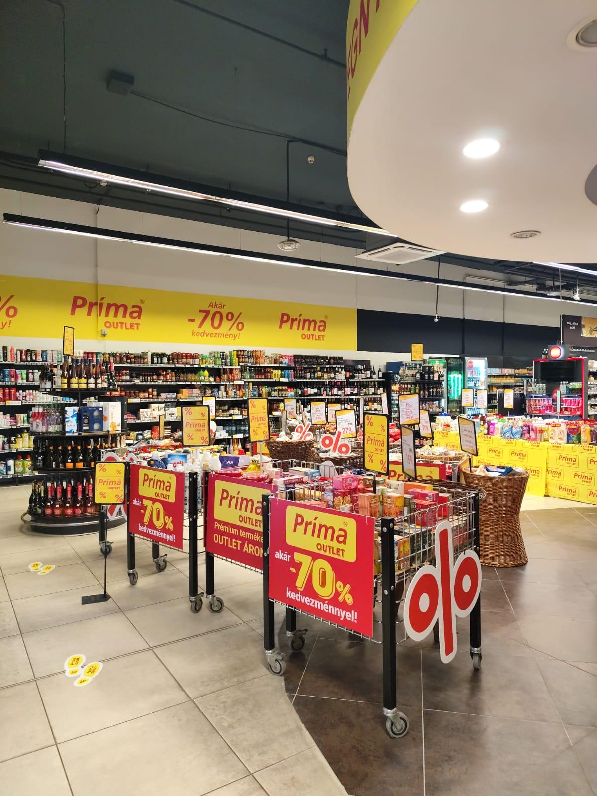 Hungary’s first PRIMA food OUTLET store opens - Trademagazin